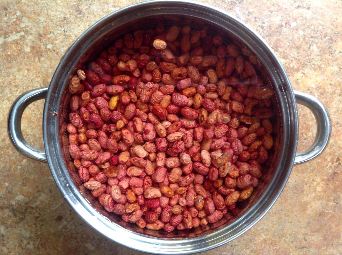 Beans with Bacon and Kale