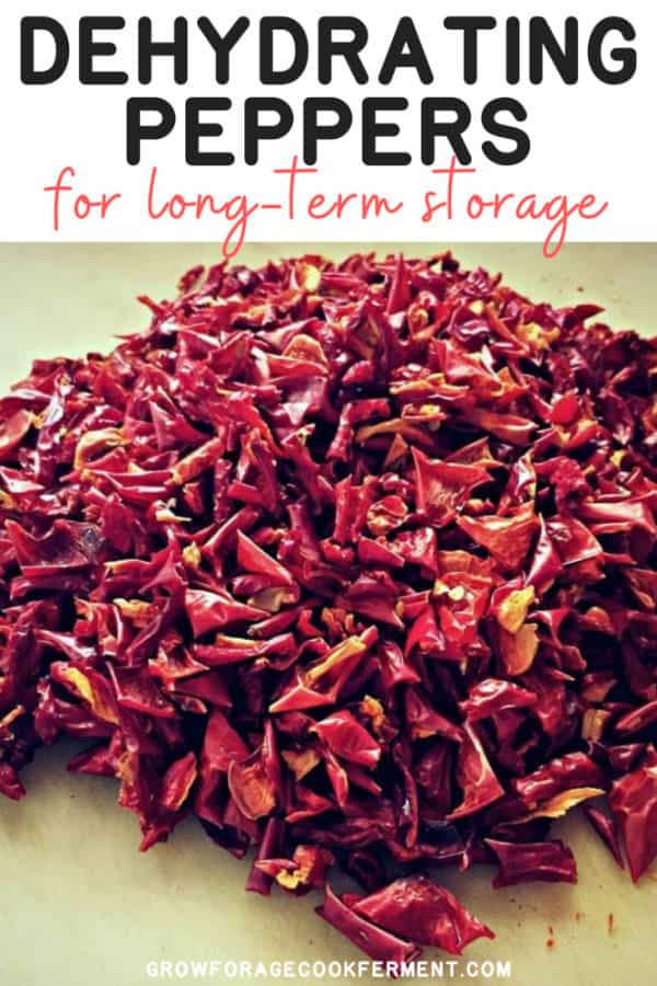 How to Dehydrate Peppers for Food Storage