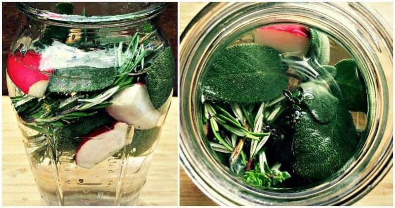 Winter Herb Kvass: Bubbly Fermented Herbal Drink