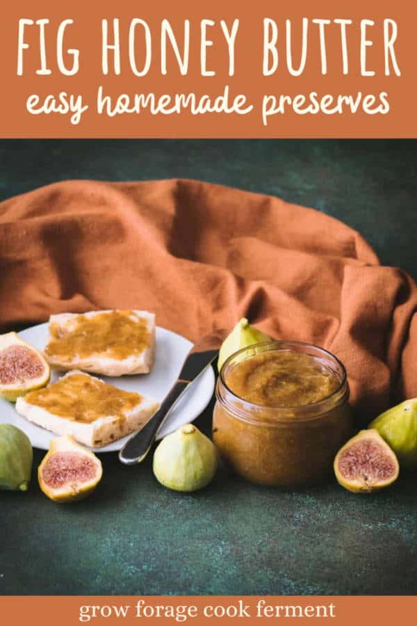 Fig Honey Butter: Homemade Preserves