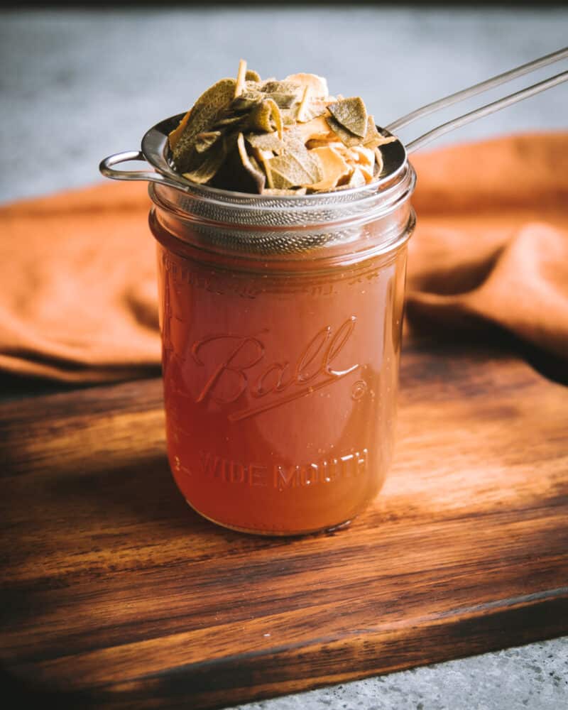 Herbal Oxymel Recipe with Sage and Ginger