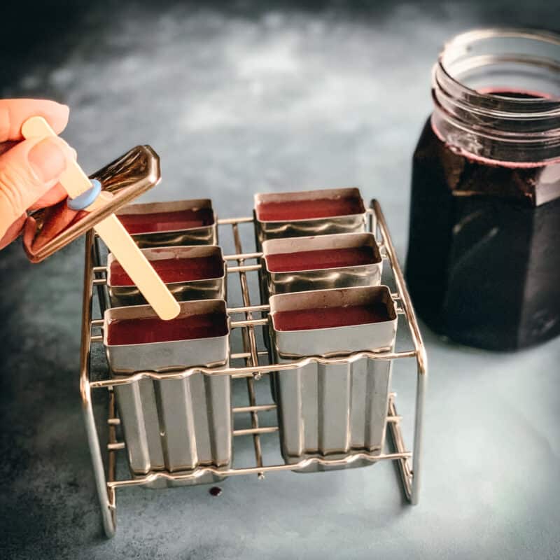 Elderberry Popsicles for Herbal Support