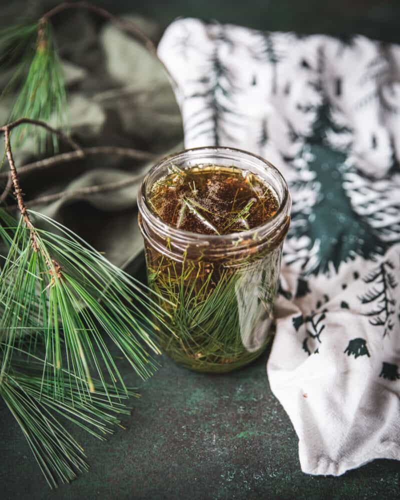 Pine Needle Infused Honey