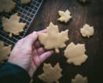 Maple Leaf Cookies with Maple Icing