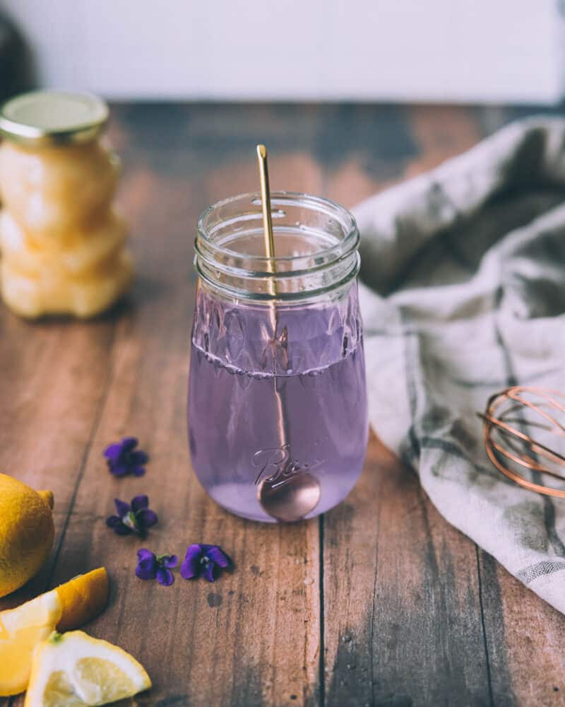 Wild Violet Syrup: Spring Foraging Recipe