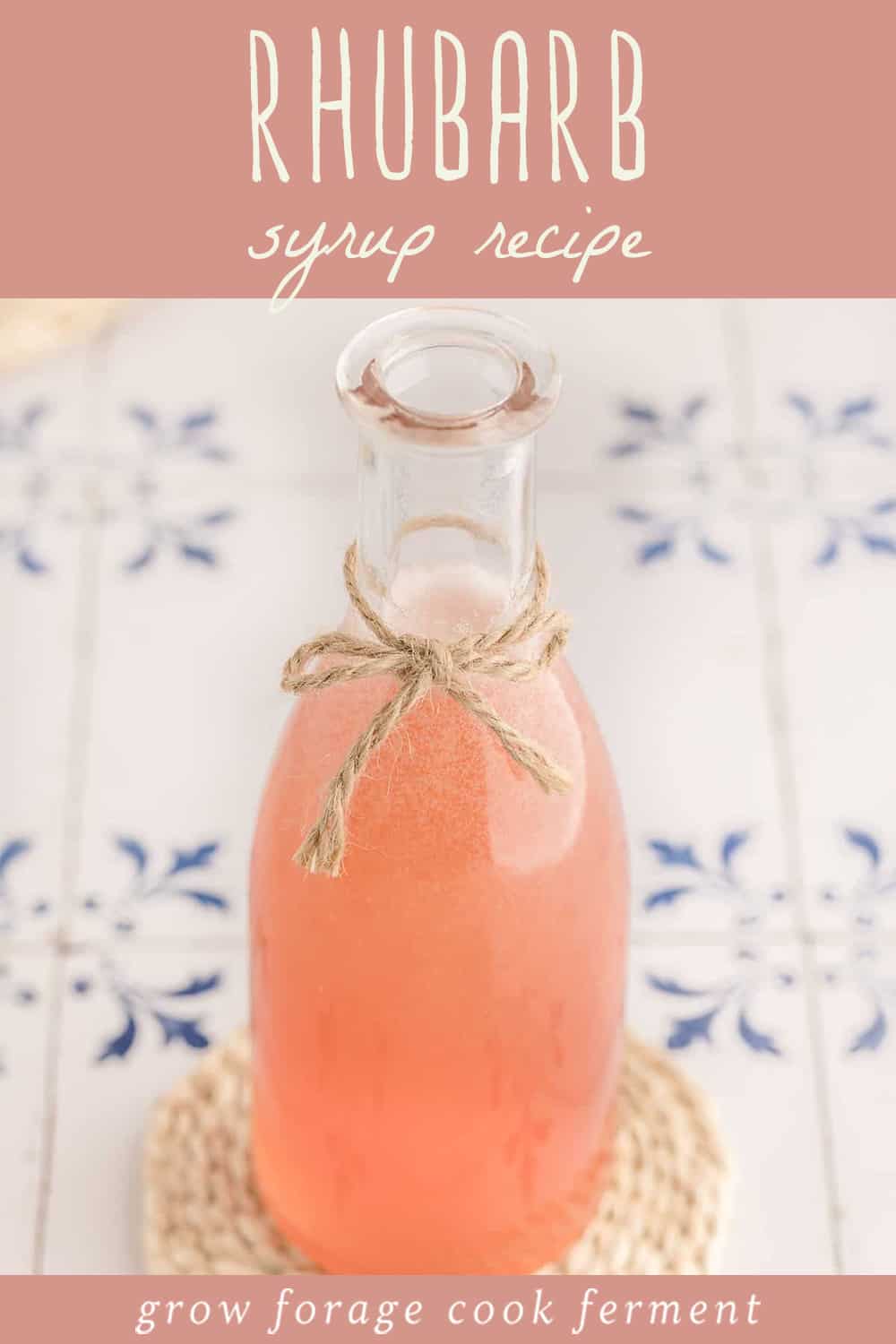 Rhubarb Syrup