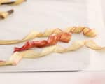 Candied Rhubarb Ribbons: Dessert or Drink Garnish