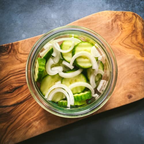 Refrigerator Bread and Butter Pickles