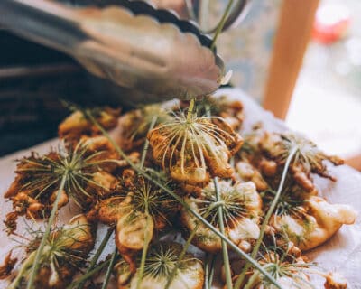 Queen Anne's Lace Fritters