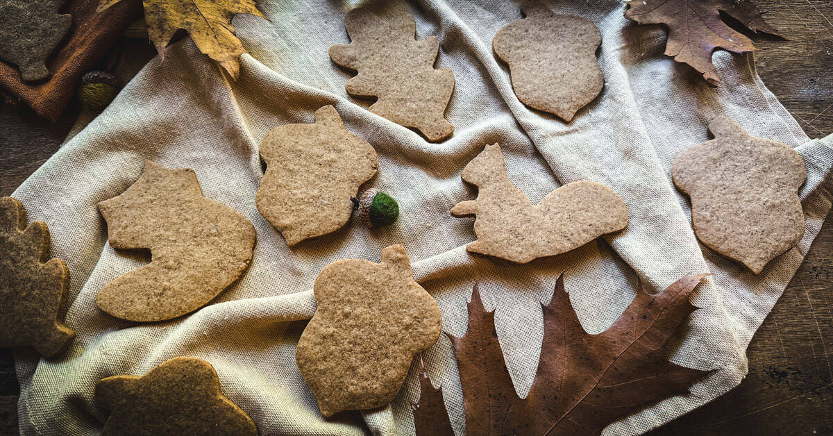 Acorn Flour Cookies
