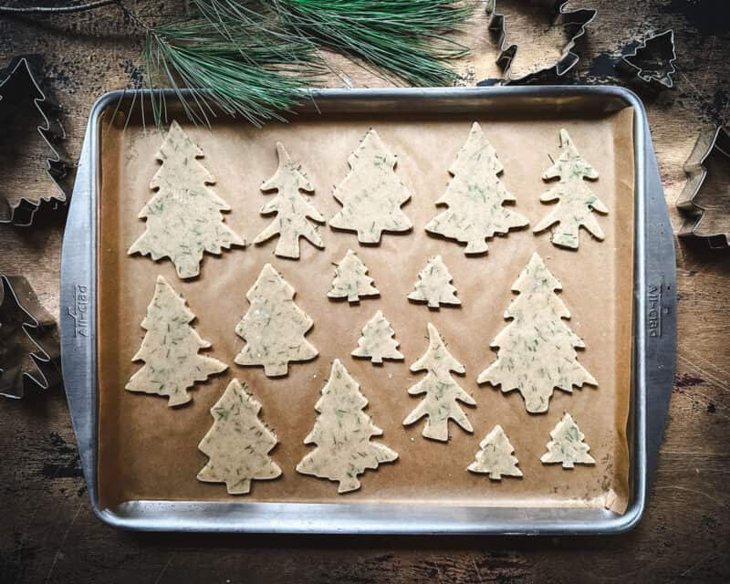 Pine Needle Cookies