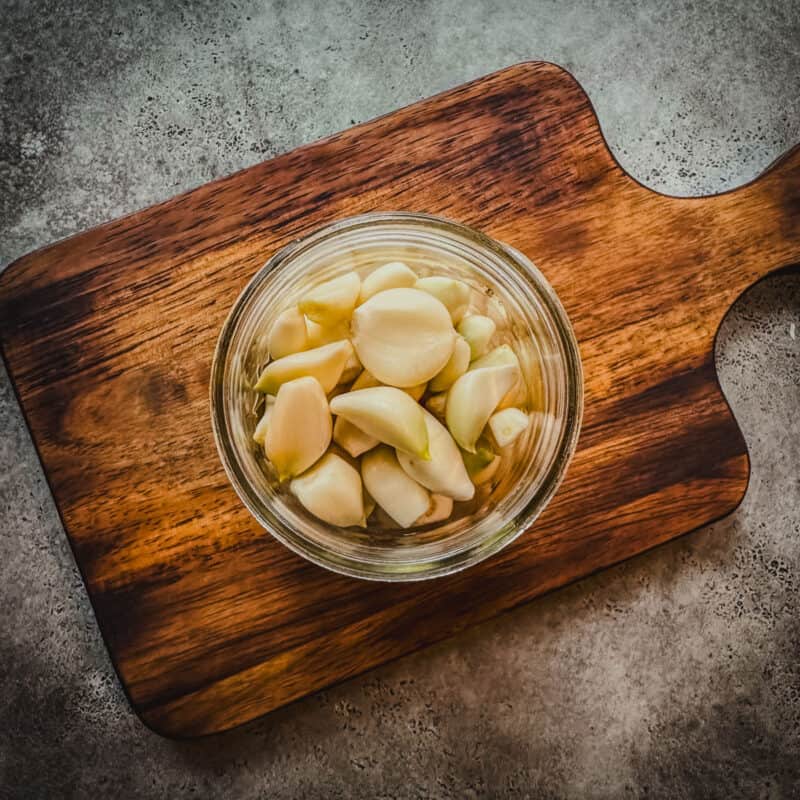 Quick Pickled Garlic