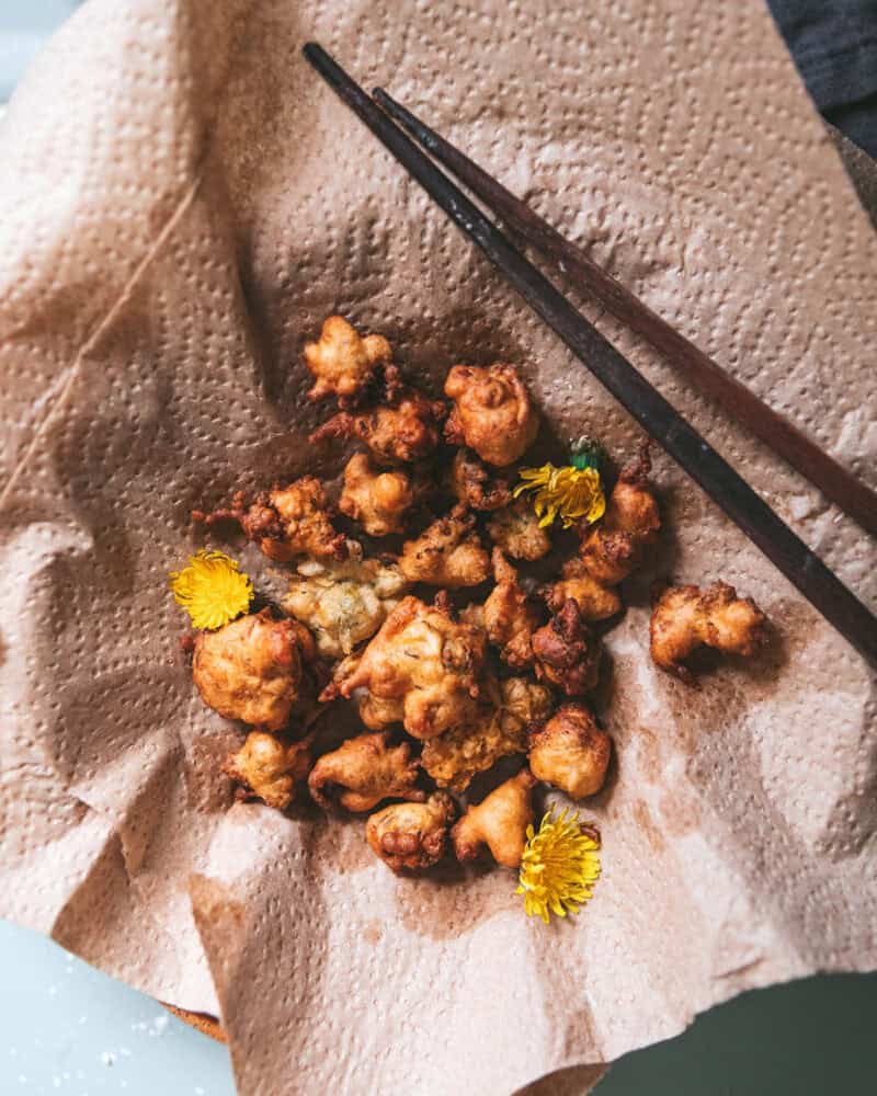 Dandelion Fritters: A Snack From Your Backyard
