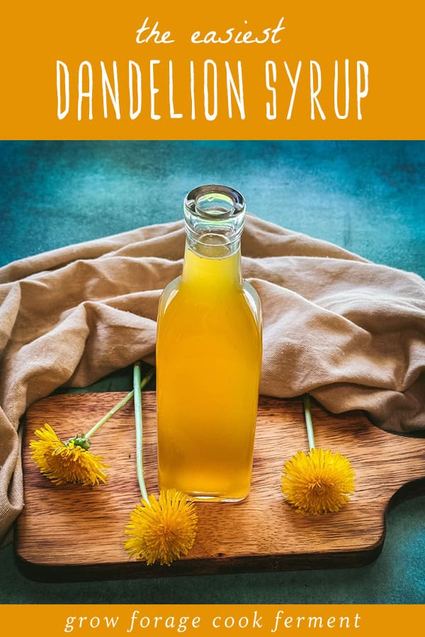 Dandelion Syrup