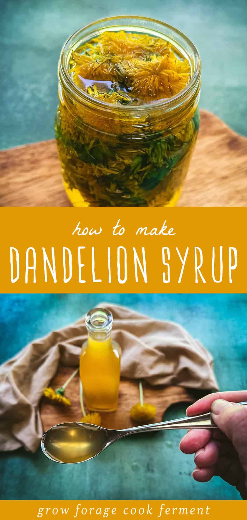 Dandelion Syrup