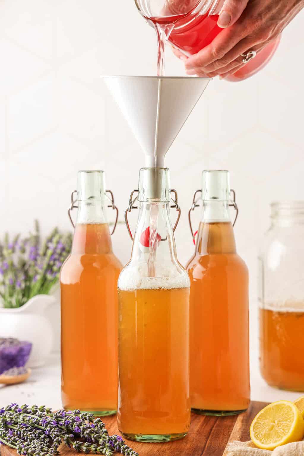 Lavender Kombucha: A Calming Second Ferment
