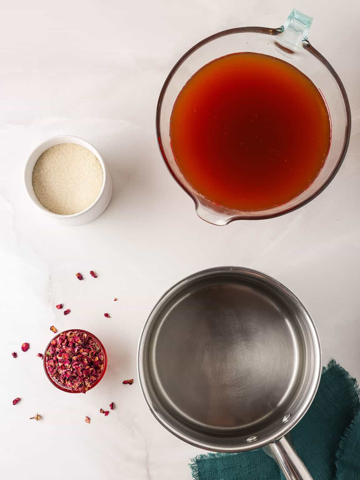 How to Make Rose Kombucha: Second Ferment