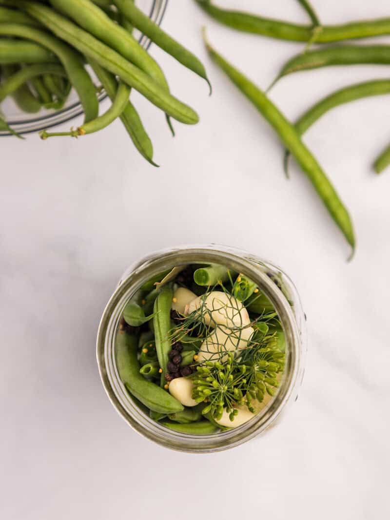 Fermented Dilly Beans