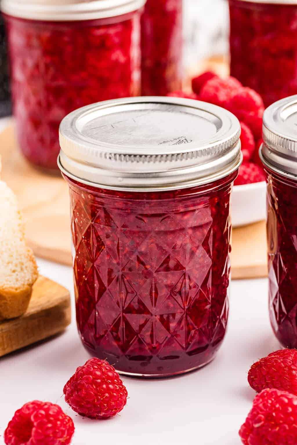 Homemade Raspberry Jam: Low Sugar or No Sugar
