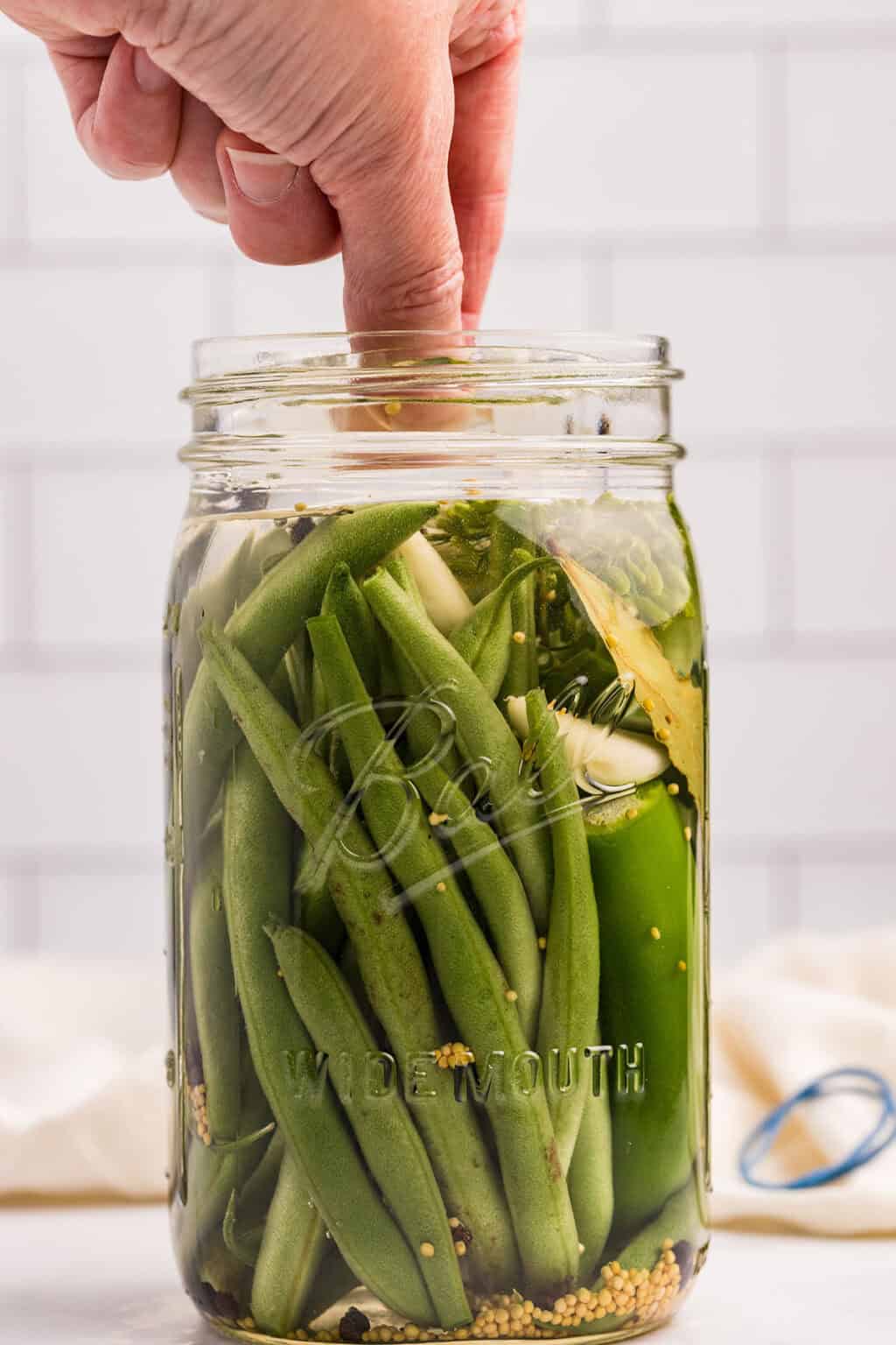Fermented Dilly Beans