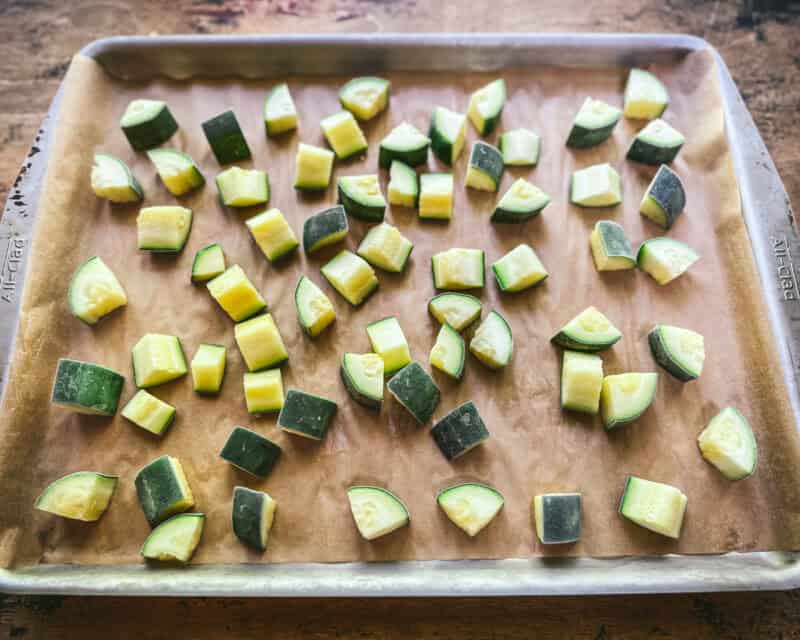 How to Freeze Zucchini: Three Ways