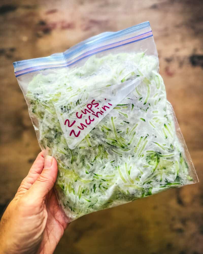 How to Freeze Zucchini: Three Ways